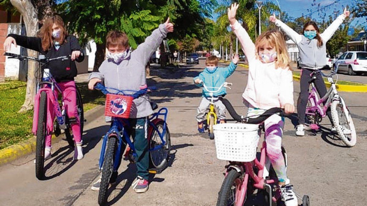 Arequito inició los paseos recreativos destinados a niños de hasta 12 ...