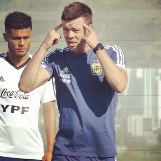 Esteban Solari, la selección y la cantera de Rosario