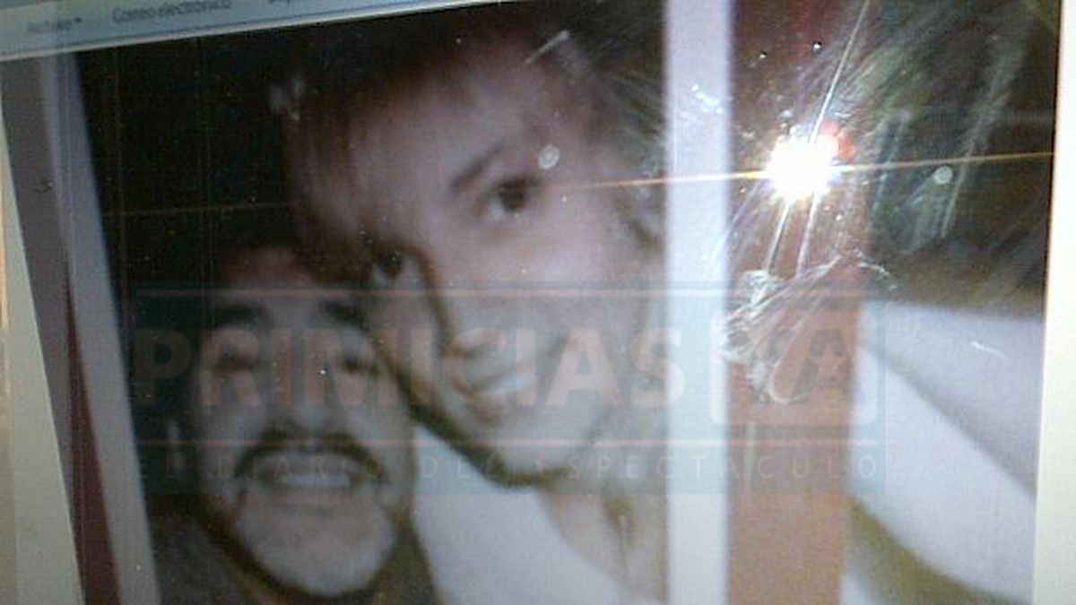 Nuevas imágenes de Maradona y Rocío