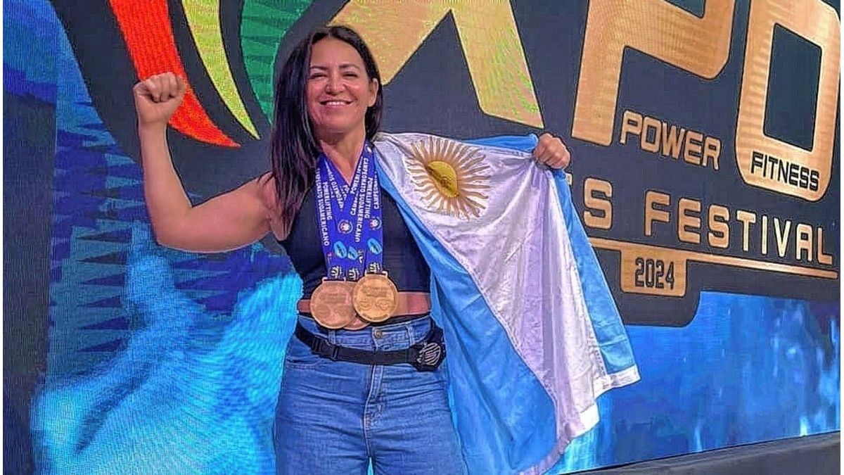La concordiense Fátima Ruiz Díaz es campeona Sudamericana