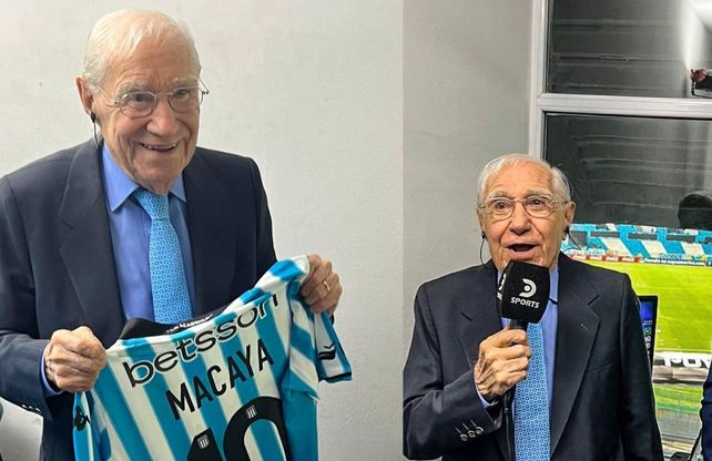 El histórico Macaya Márquez regresó a la TV para comentar un partido a ...