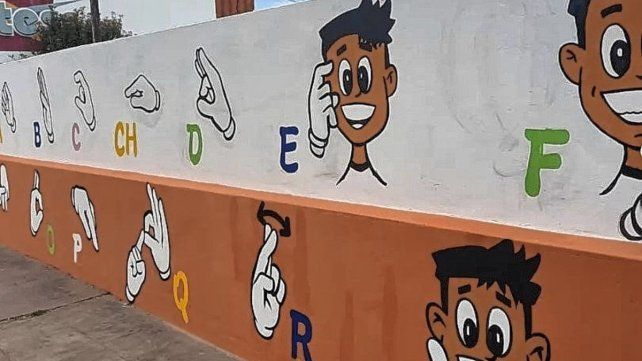 San Carlos Centro: el inclusivo y novedoso mural para que los vecinos ...