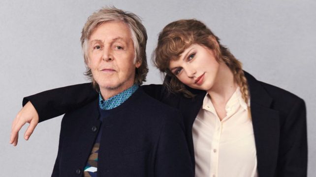 Paul McCartney fue a ver a Taylor Swift en Londres: cantó, bailó y se ...
