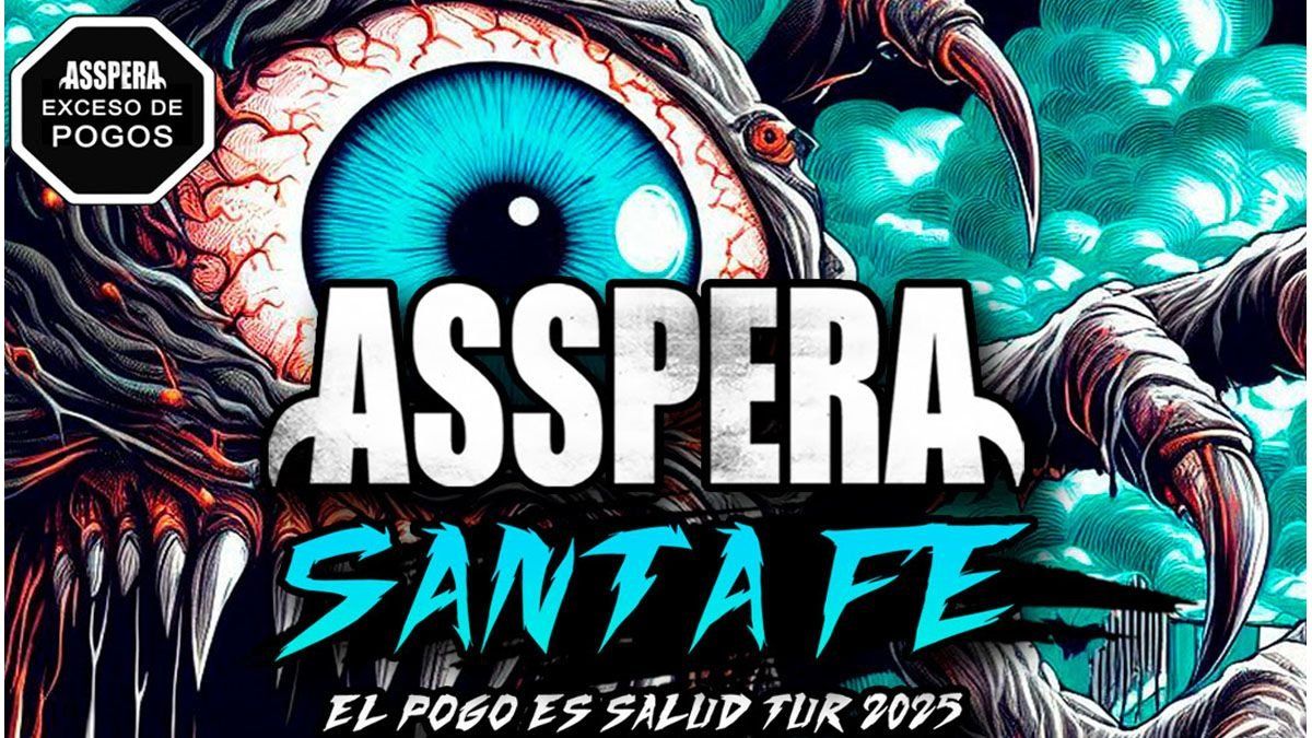 Asspera regresa a Tribus en el marco de su gira El pogo es salud tur 2025