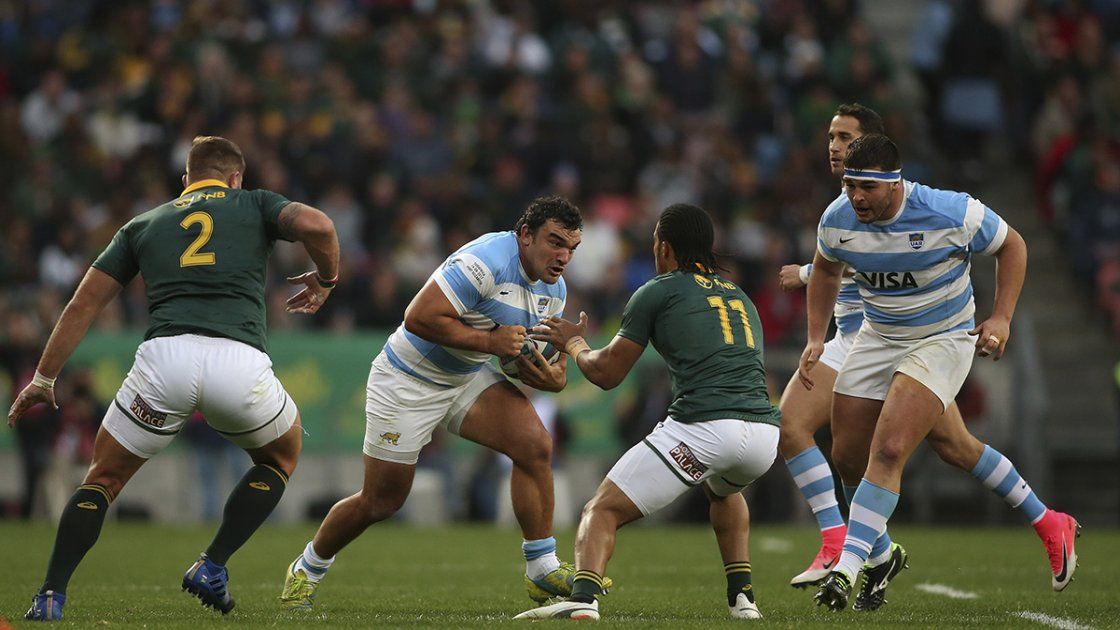Los Pumas perdieron en su debut ante Sudáfrica en el Rugby Championship