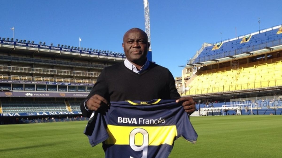 El camerunés Alphonse Tchami volvió a la Bombonera