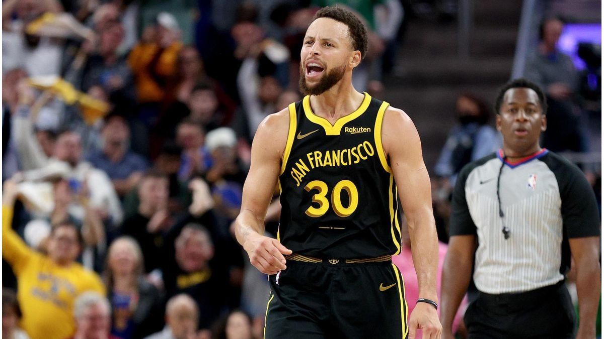 Golden State, con un gran Stephen Curry, venció al puntero Boston en la NBA