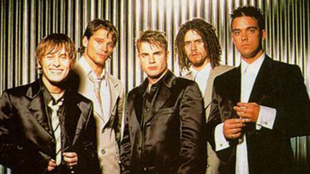 Robbie Williams vuelve a tocar en vivo con su antigua banda, Take That