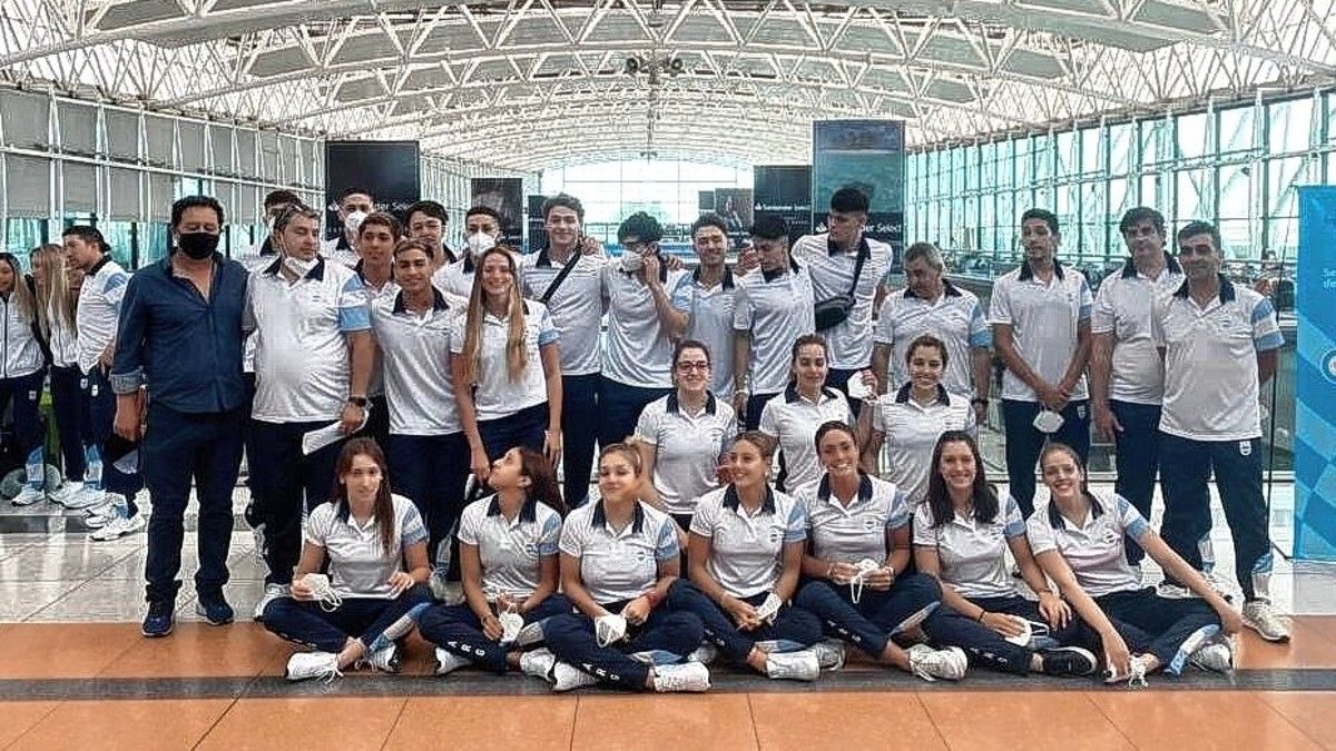 La Selección Argentina viajó al Panamericano de Cali