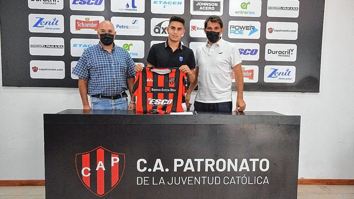 Sebastián Medina, el décimo jugador que arriba a Patronato