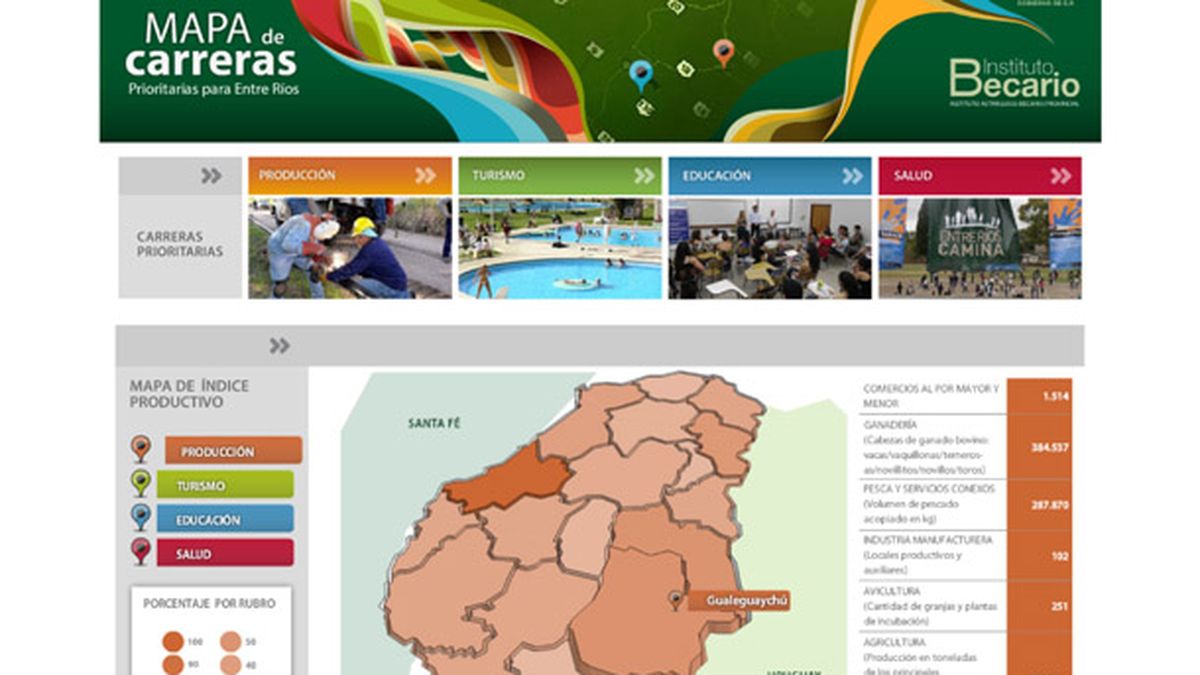 Nueva versión del Mapa de Carreras Prioritarias con información por ...