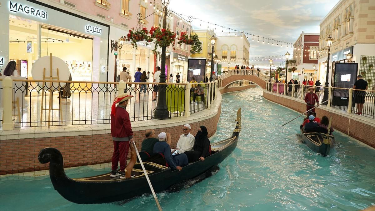 La mini Venecia, uno de los tesoros de Qatar