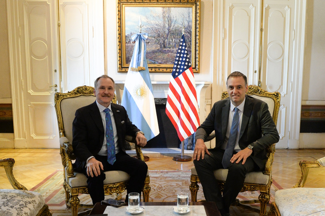 Peter Lamelas volvió por segunda vez en la semana a la Casa Rosada