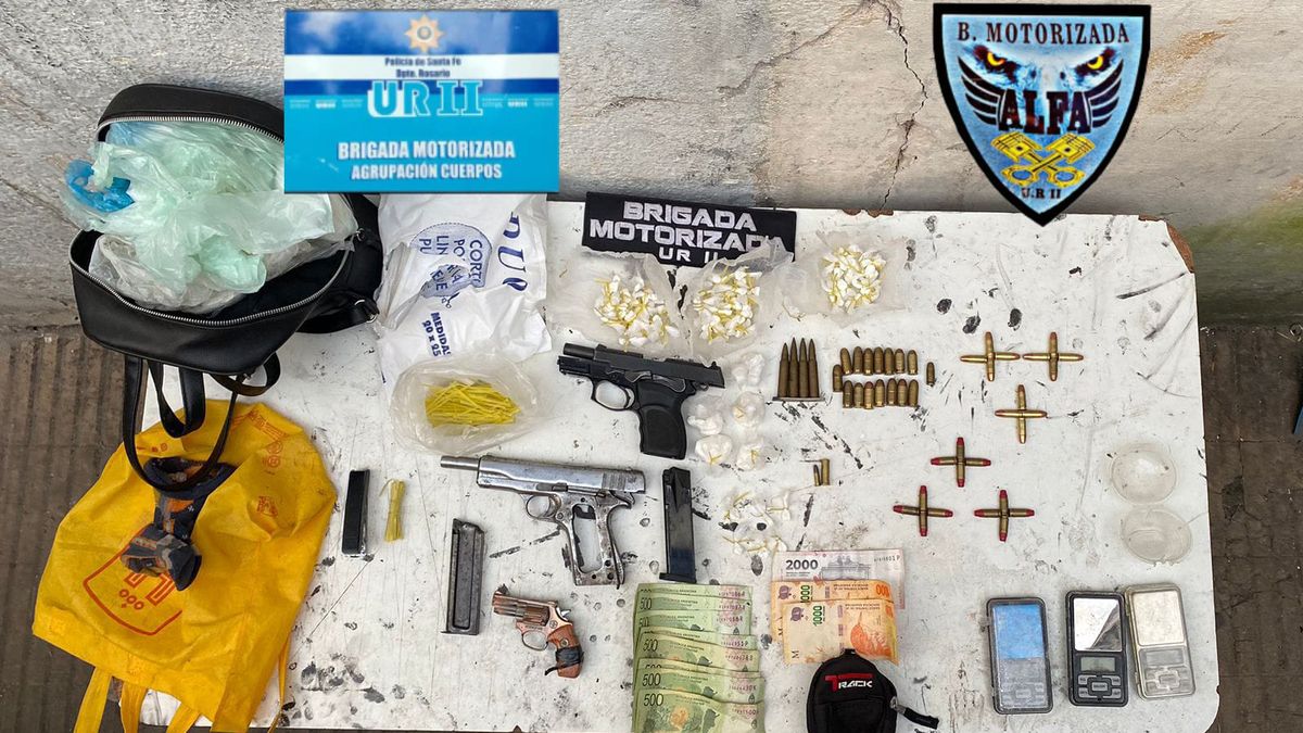 Operativo policial en zona norte: dos detenidos con droga y armas de fuego