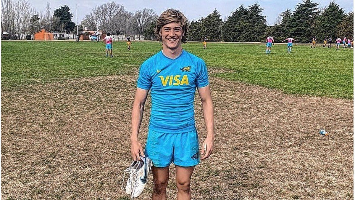 Bautista Lescano participó del Inter Academias de seven