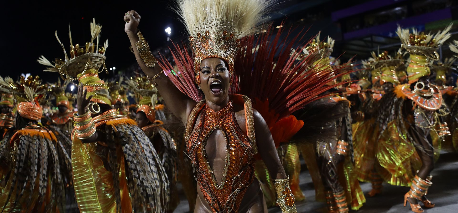 El color del Carnaval de Río en imágenes
