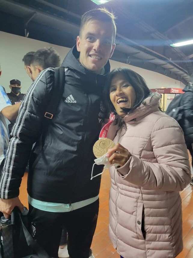 Yani Martínez cumplió el sueño de ver jugar a Leo Messi y tuvo su noche ...