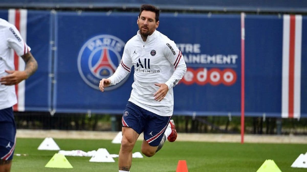 Lionel Messi prepara su debut en el PSG