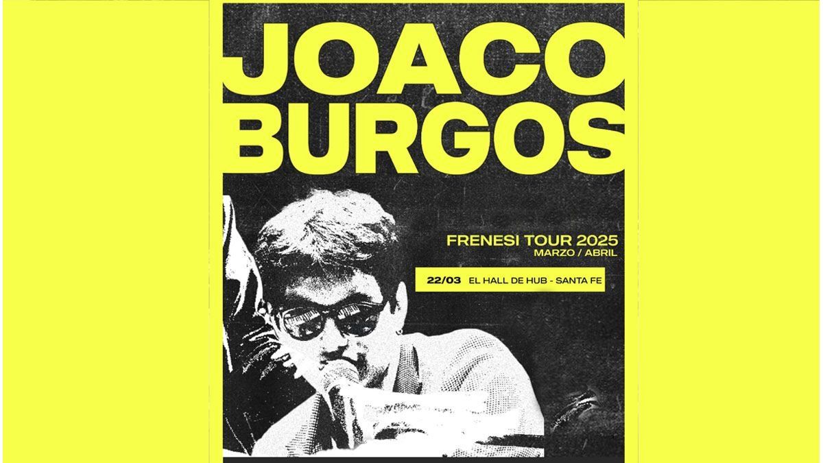 Joaco Burgos presenta Frenesí en el hall de HUB