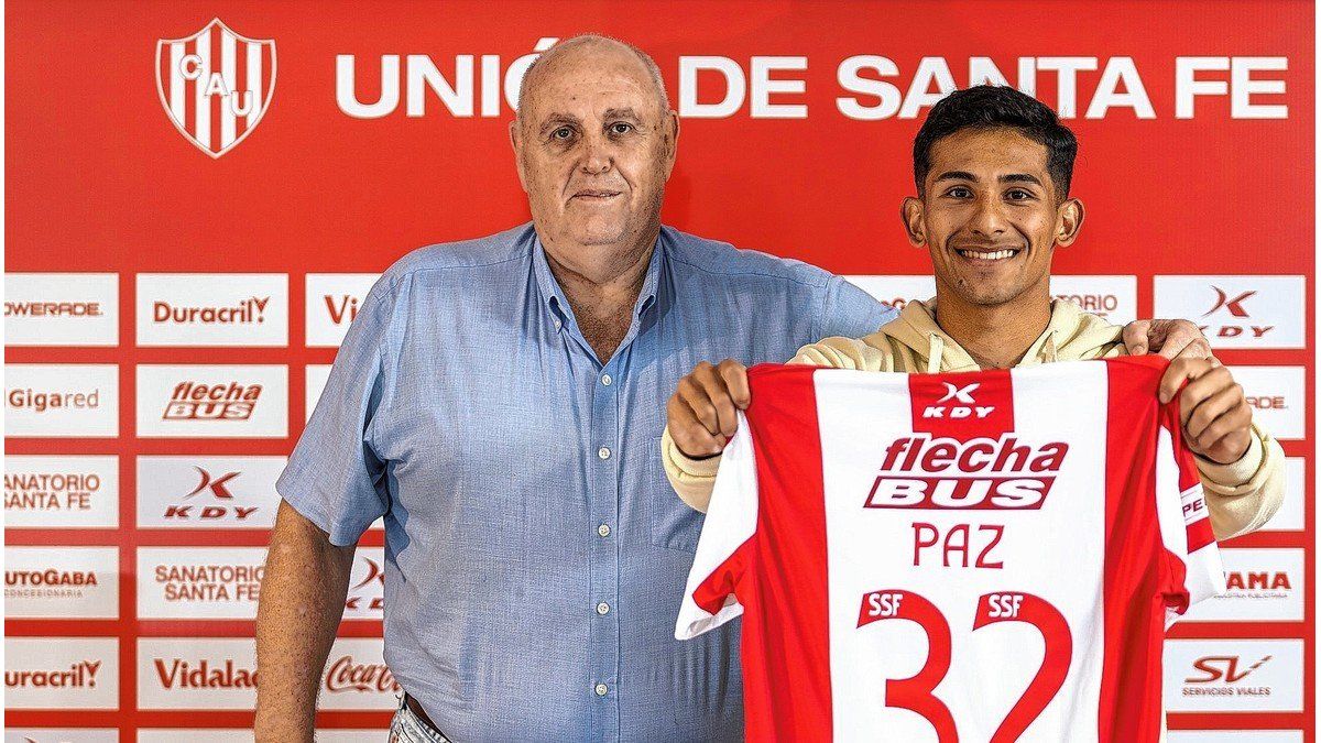 Unión informó la extensión de contrato con Nicolás Paz