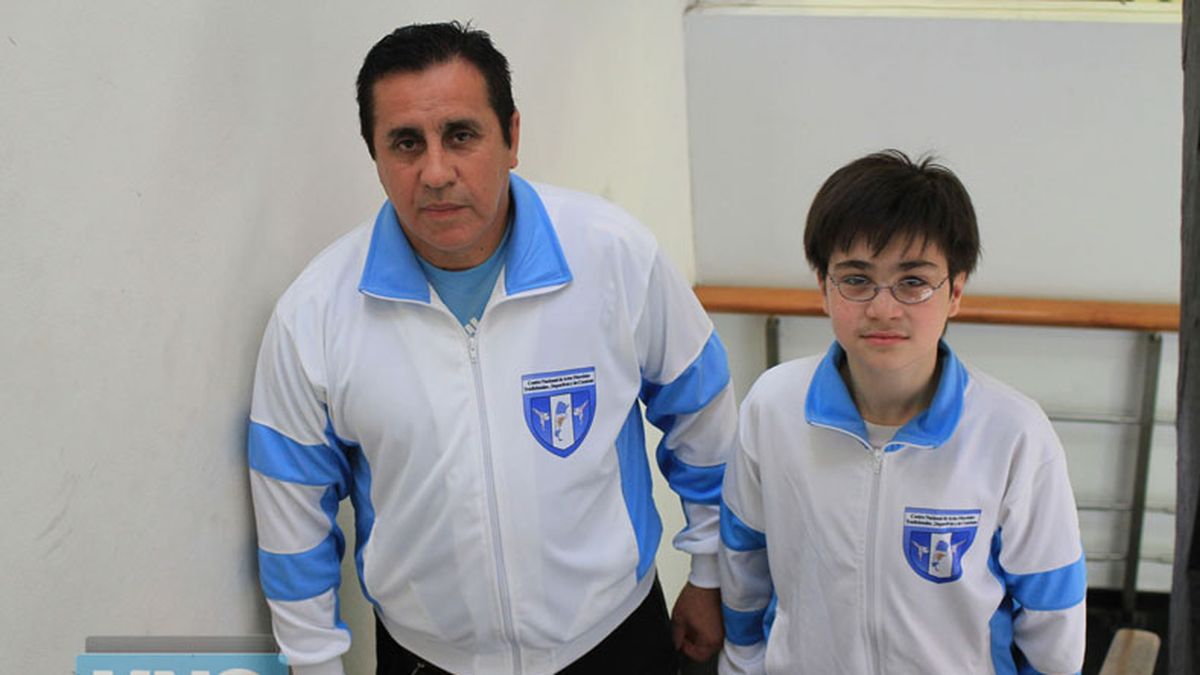 Leonel Gómez se trepó a lo más alto del Argentino