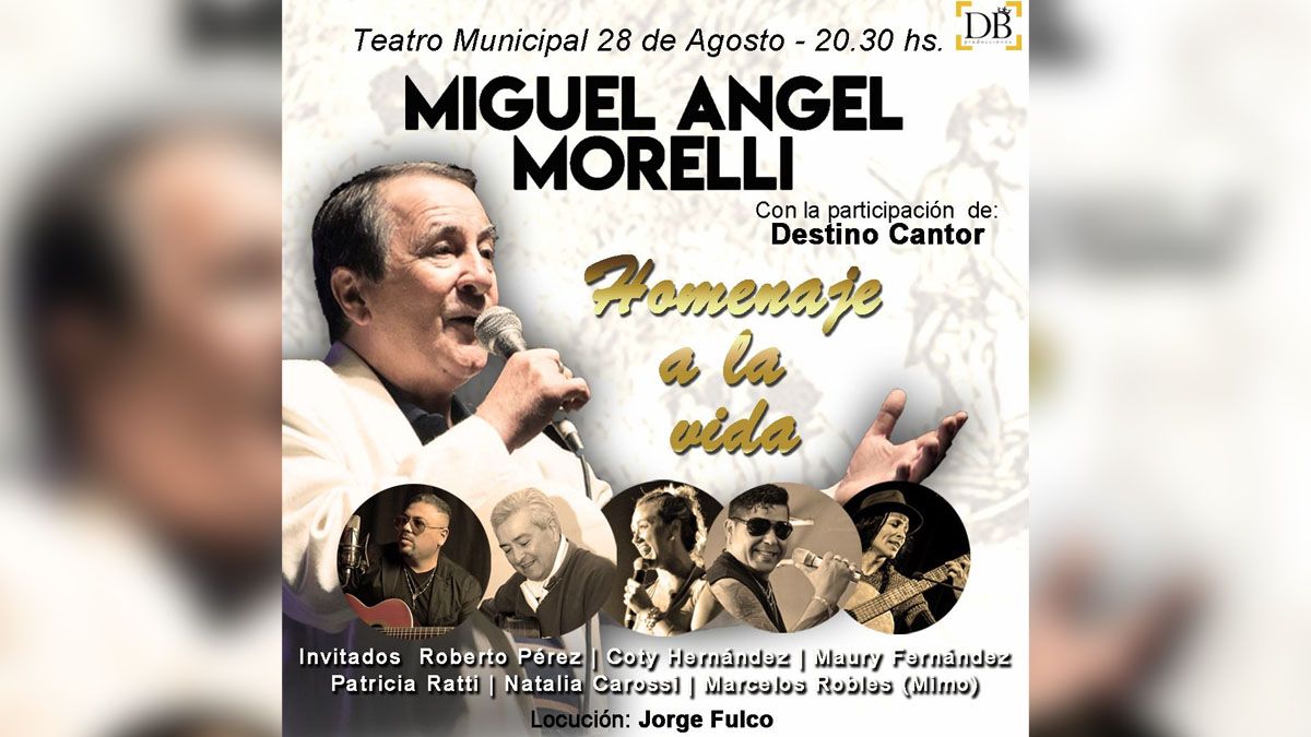 Miguel Ángel Morelli presenta: Homenaje a la vida