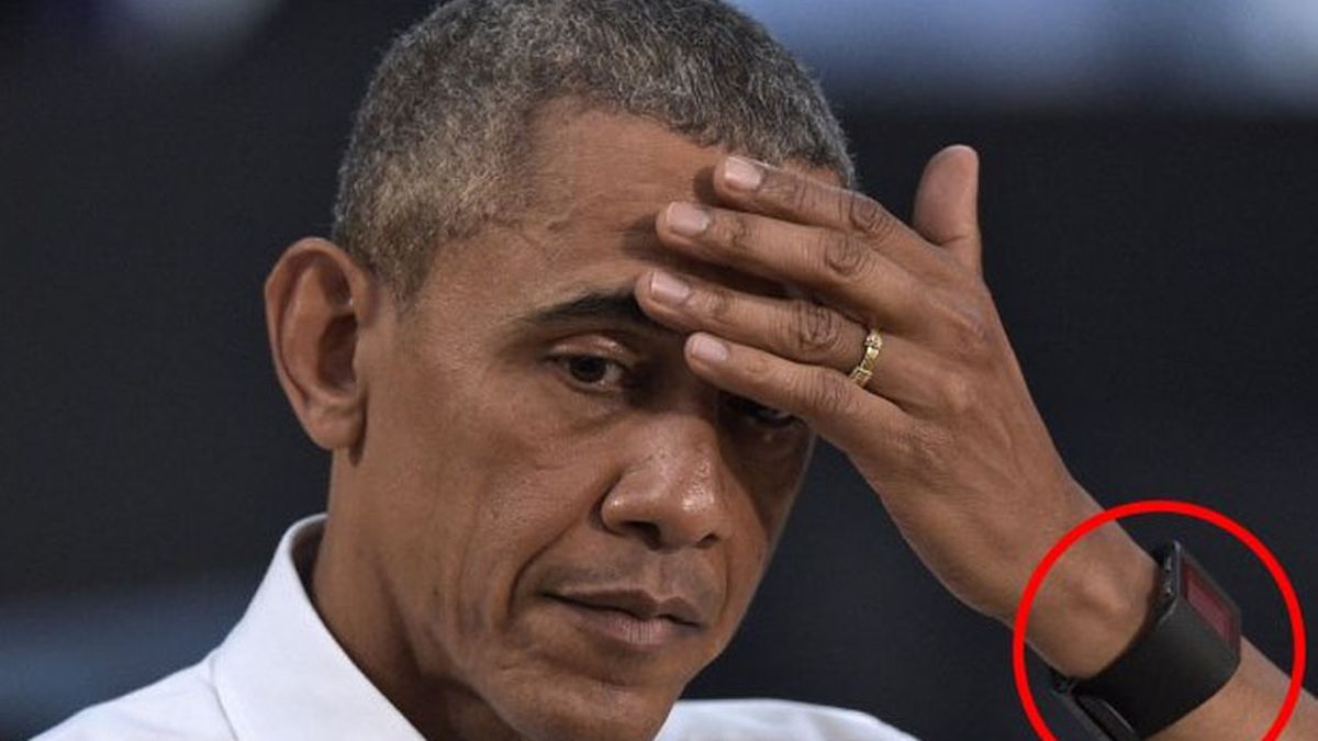 Cómo es el reloj inteligente que lució Barack Obama