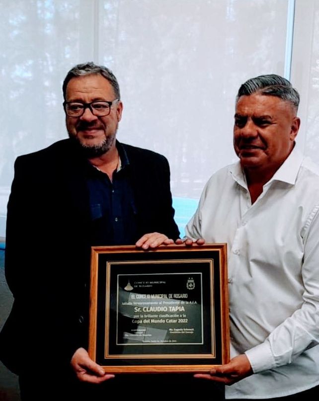Chiqui Tapia y Ariel Cozzoni, juntos en la AFA para abordar la ...