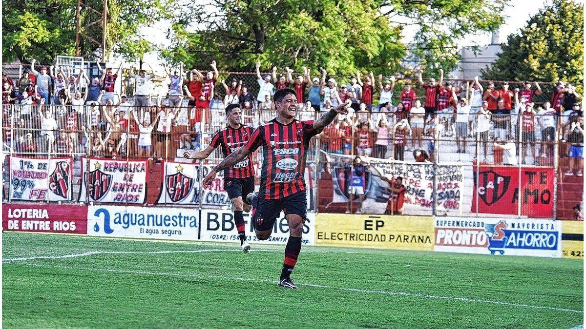 Patronato metió su primer triunfo goleando a Alvarado