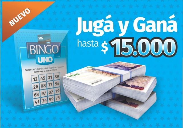 Bingo UNO: bases y condiciones