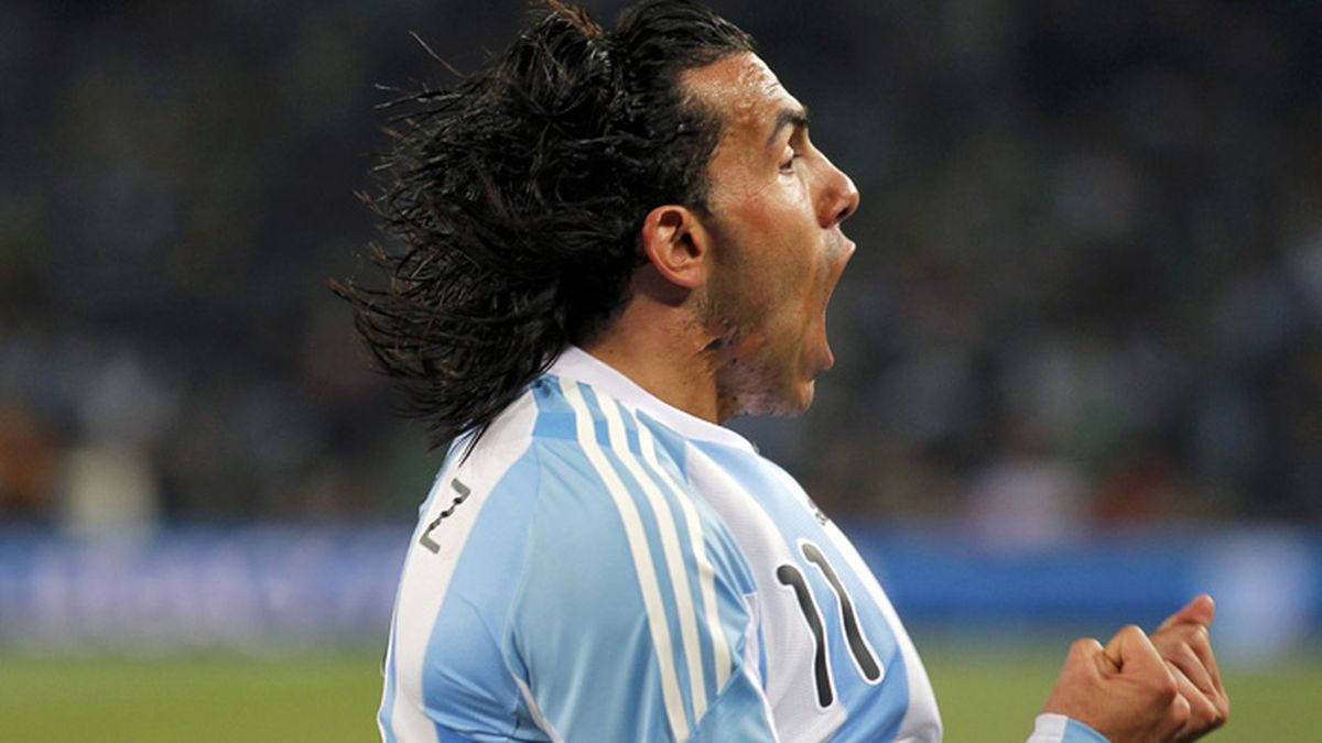 Tevez: Se me abrió el arco y eso es una alegría