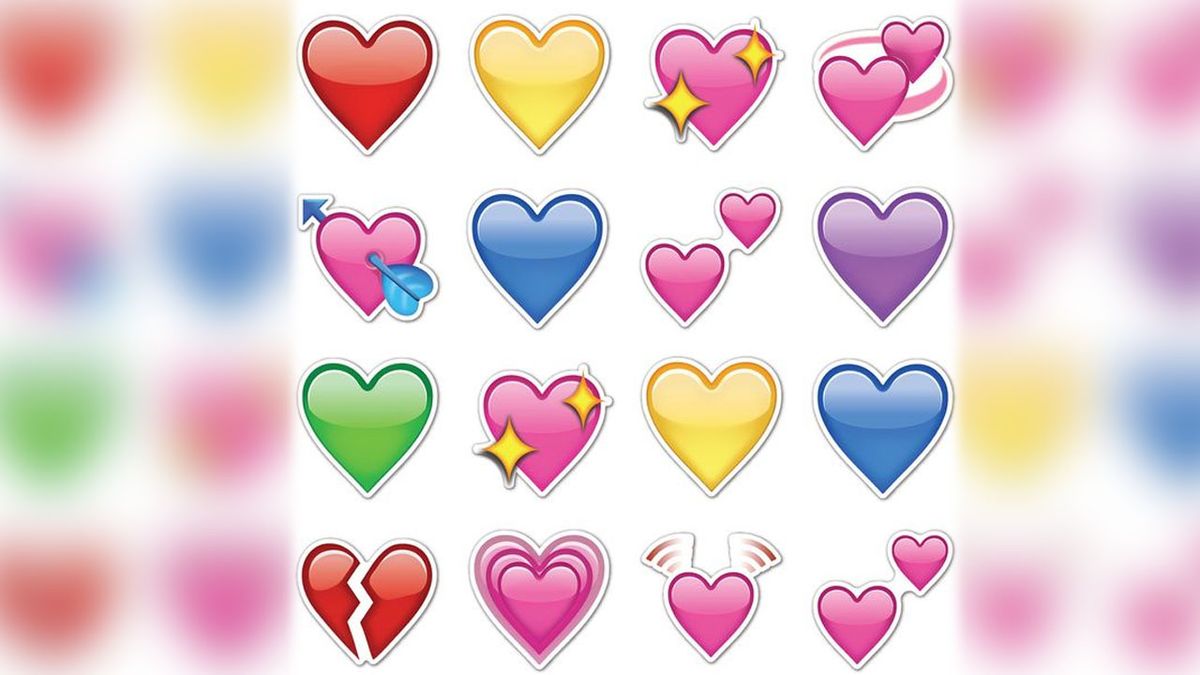 El color del emoji de corazón revela tu situación amorosa