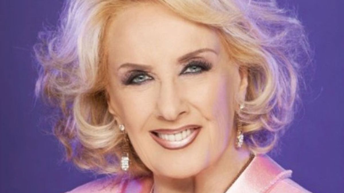 Mirtha Legrand sin Photoshop y con Photoshop