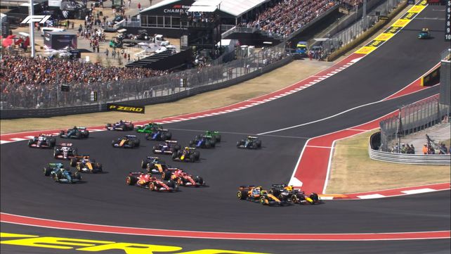 Excelente carrera de Franco Colapinto que sumó en el GP de EEUU de Austin