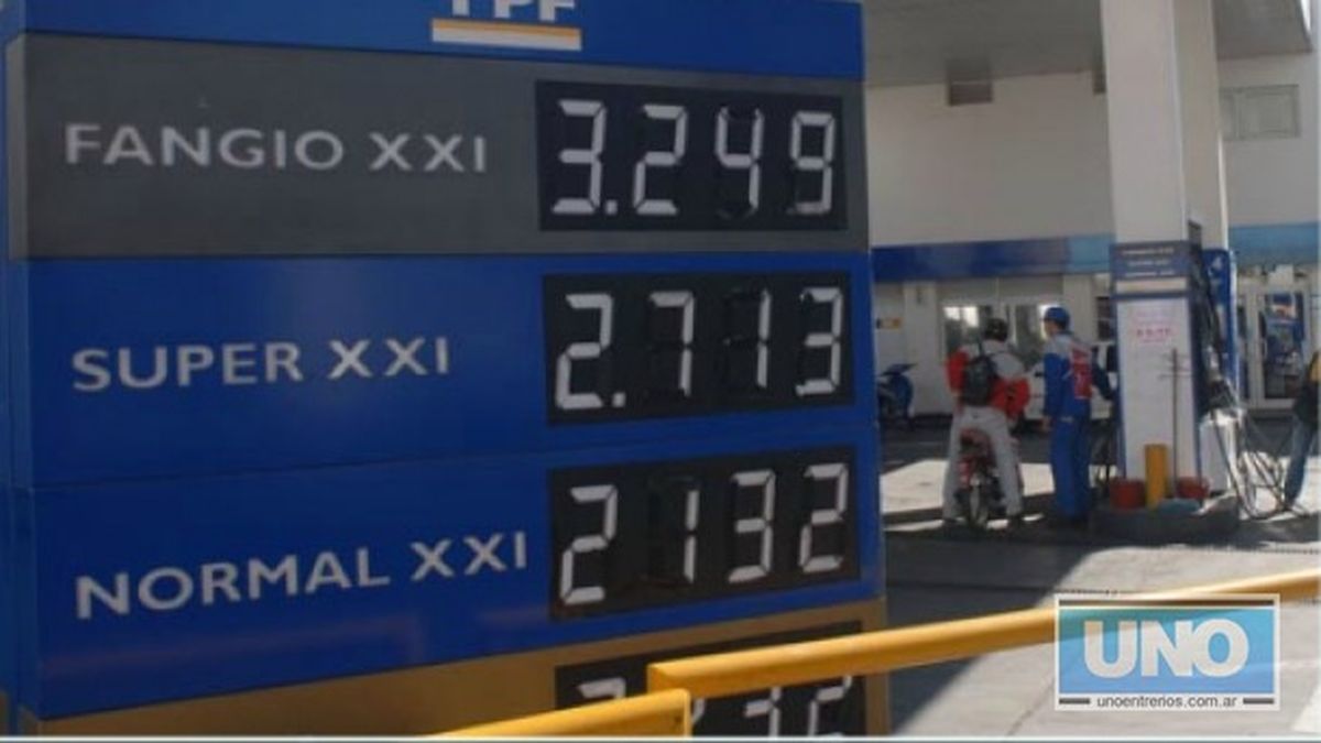 YPF y Shell aumentaron 6,5% el precio de los combustibles