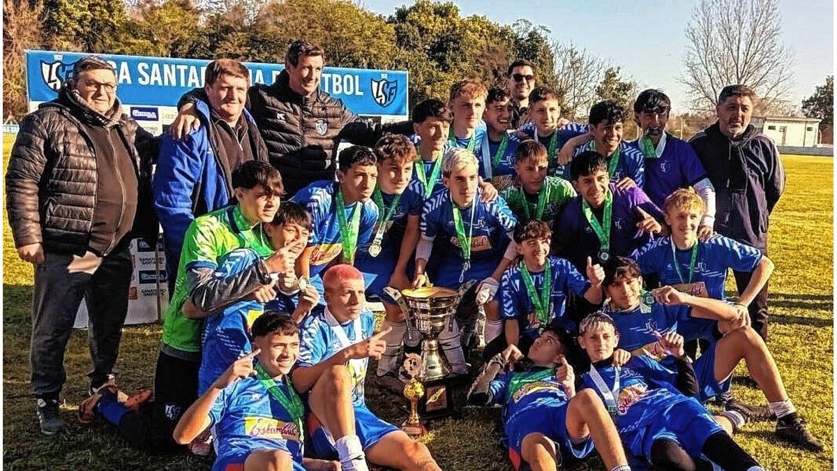 Santa Fe se consagró en el Torneo Provincial Sub 15 de fútbol