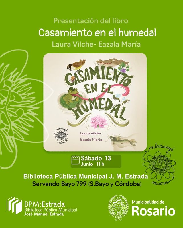 Casamiento en el humedal: un libro infantil para descubrir la ...