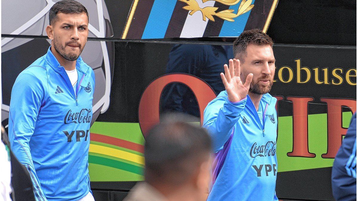 Clamor y emoción por Messi y la Argentina en La Paz