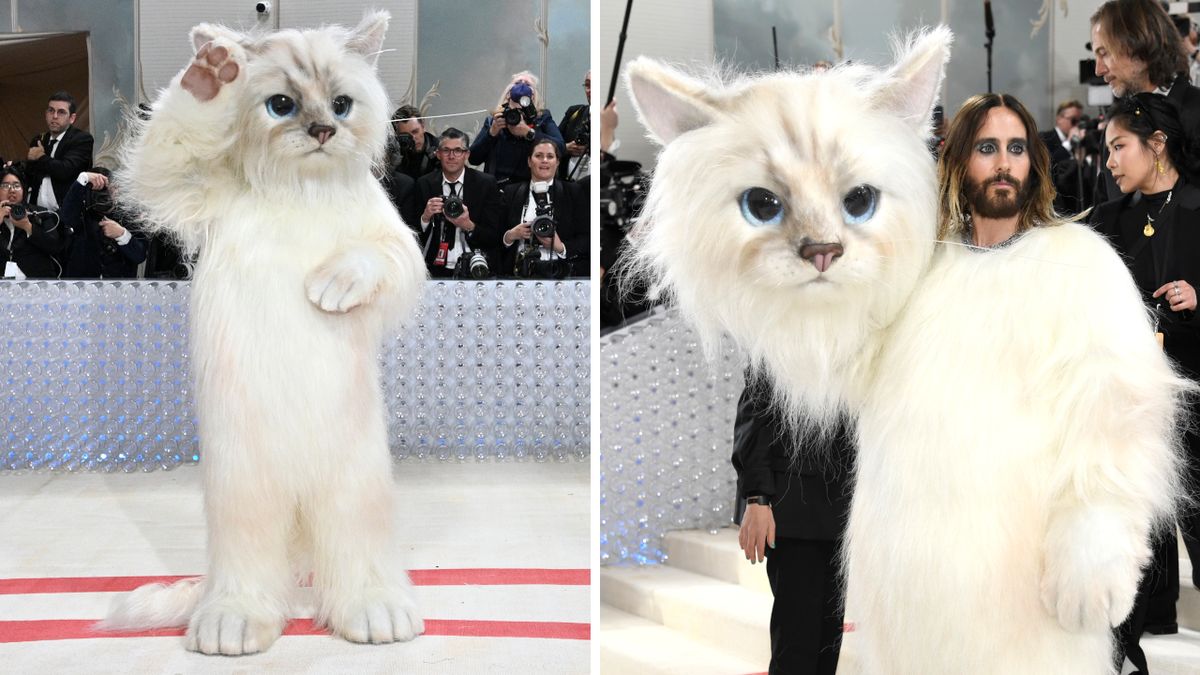 En la alfombra del Met Gala, el más original fue el actor Jared Leto ...
