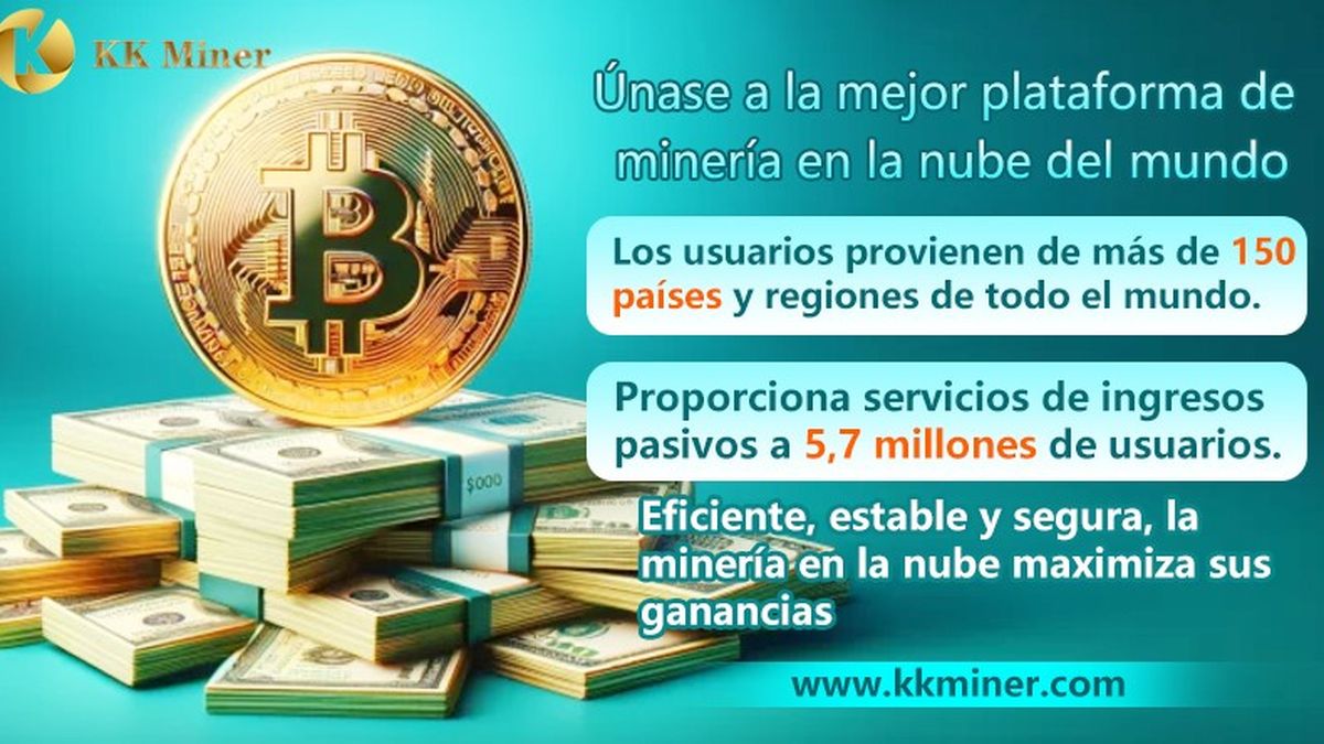 Gana miles de dólares al día participando en contratos de minería en la nube de KK Miner