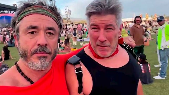 Volvió Pachu y Pablo modelos en un festival en EEUU: el video de los ...