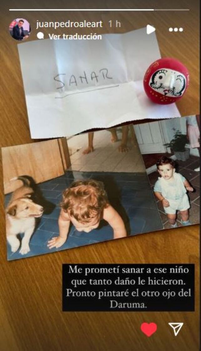 Juan Pedro Aleart: Me prometí sanar a ese niño que tanto daño le hicieron
