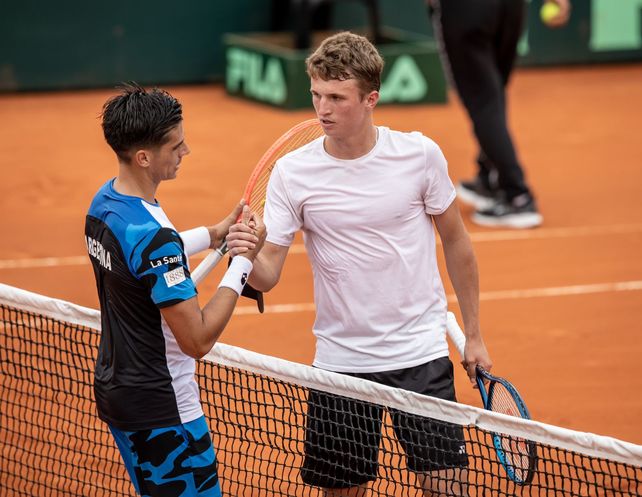 Federico Coria debutó en la Copa Davis y le brindó una emocionante ...