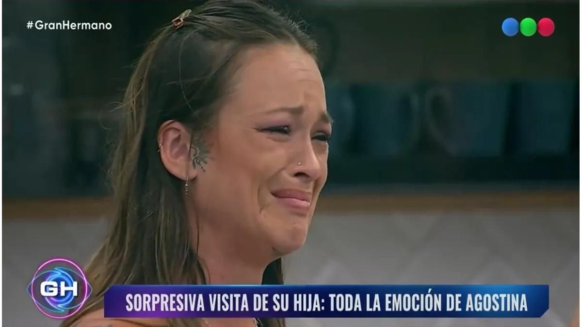 Gran Hermano: Agostina Spinelli recibió la visita de su hija