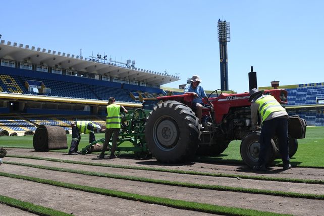 Central: arrancaron las obras para la remodelación del Gigante de Arroyito