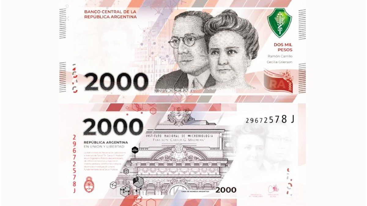 Billete de $ 2000: cuándo comenzará a circular