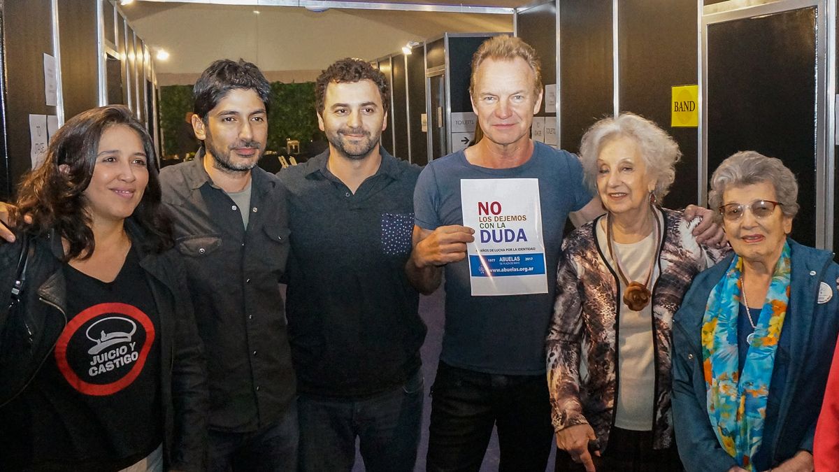 Antes de su show en Argentina, Sting tuvo una reunión especial