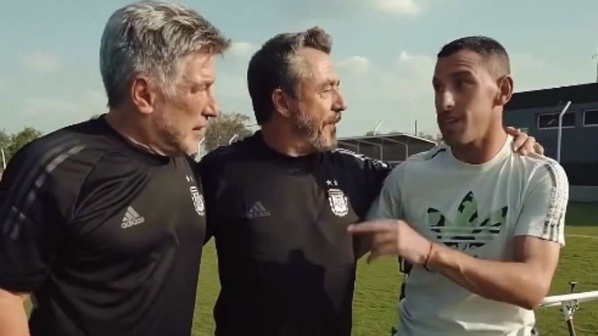 Pachu y Pablo se metieron en los once del homenaje a Maxi Rodríguez