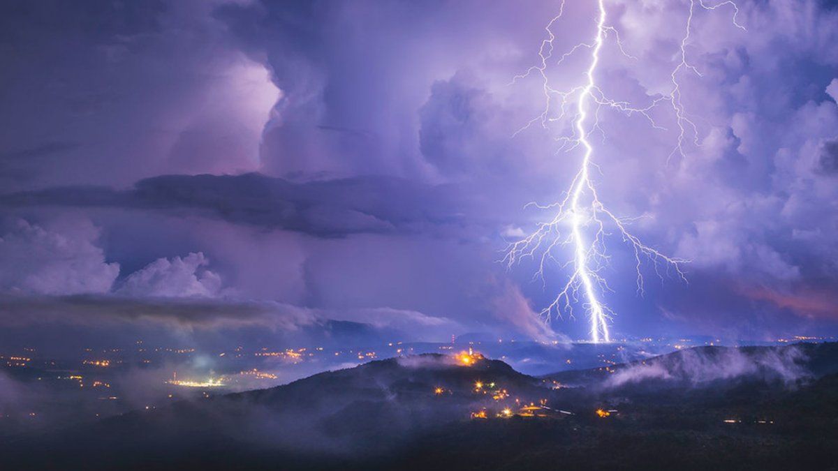 El rayo de más larga duración del mundo cayó en Argentina