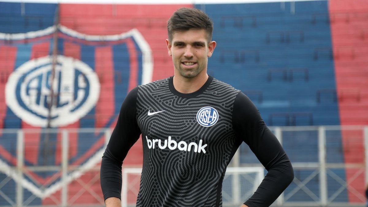 Facundo Altamirano, el arquero que está en la mira de Unión